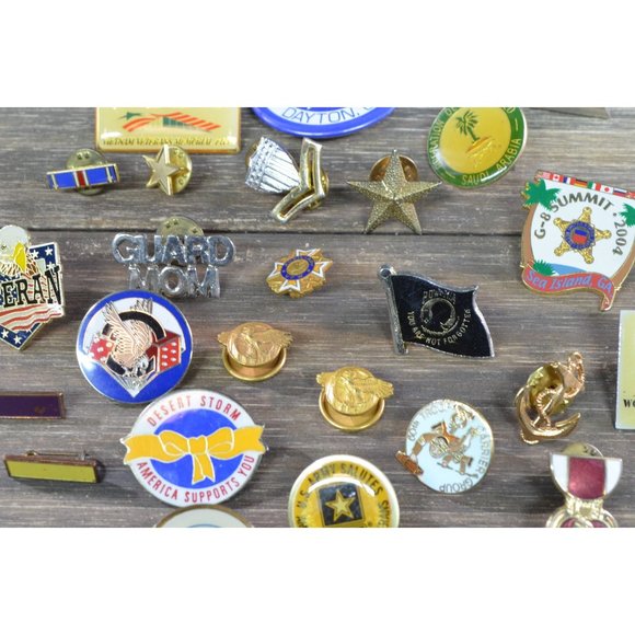 Accessories | Military Veteran Pin Lot Other Patriotic Storm Summit ...